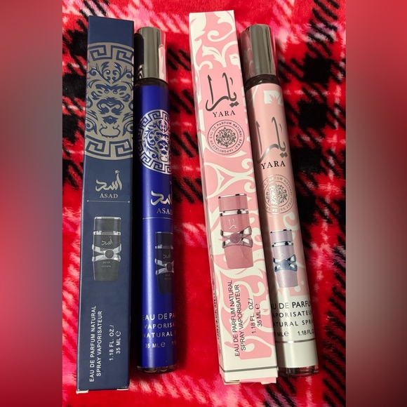 Yara | Skincare | Yara Pink For Her And Asad Blue For Him Eau De Parfum ...